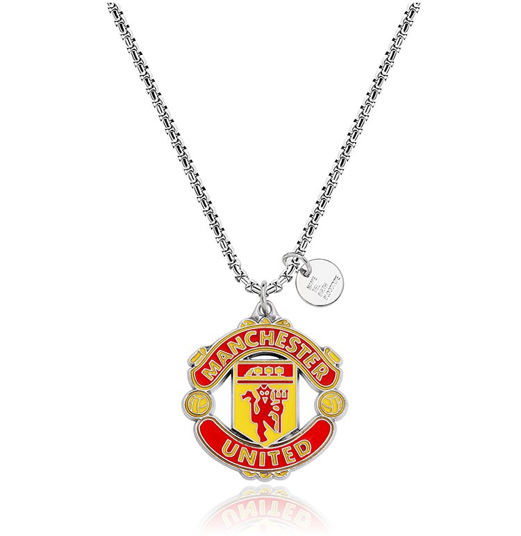 Manchester United Red Devils Crest Necklace
