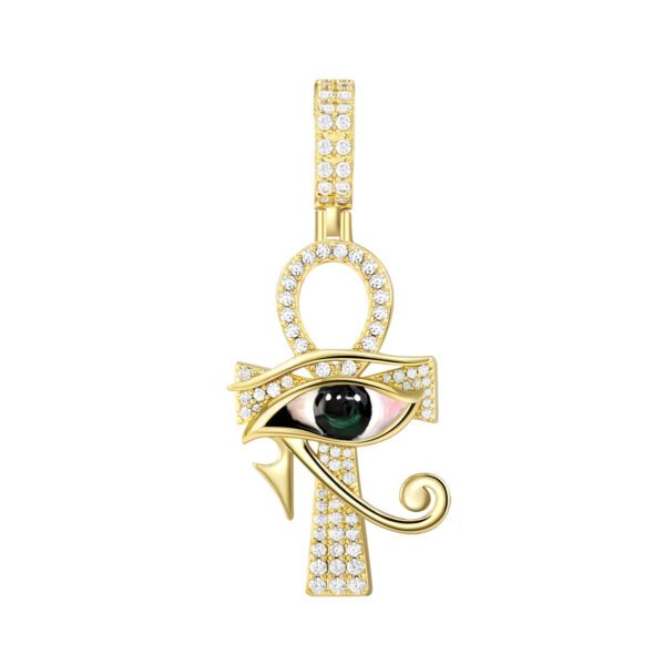 Eye of Horus Cross Pendant Necklace – Ancient Egyptian Symbol, Gothic ...