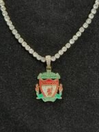 Gold Liverpool FC Necklace for Fans - Eseres Jewelry - Premium and ...